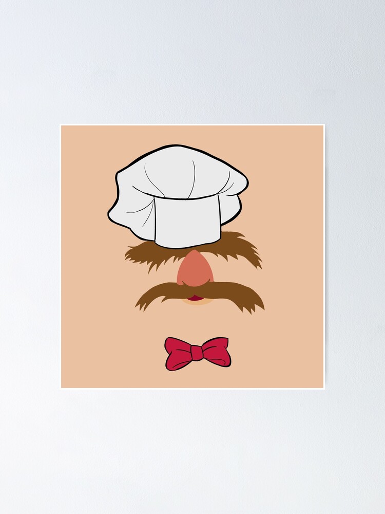 "Swedish Chef" Poster for Sale by geekartistry | Redbubble
