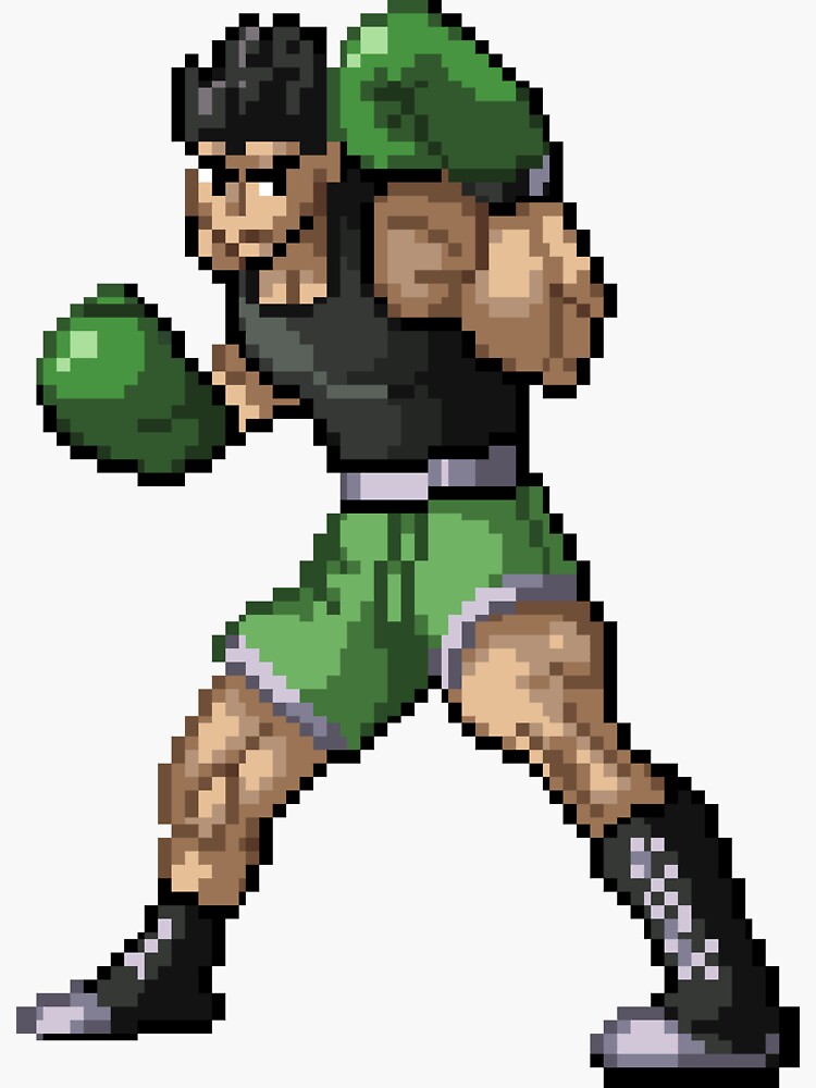 "Little Mac" Sticker by MisterPixel | Redbubble