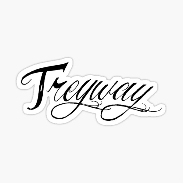 "Treyway" Sticker for Sale by SamuelMolina | Redbubble