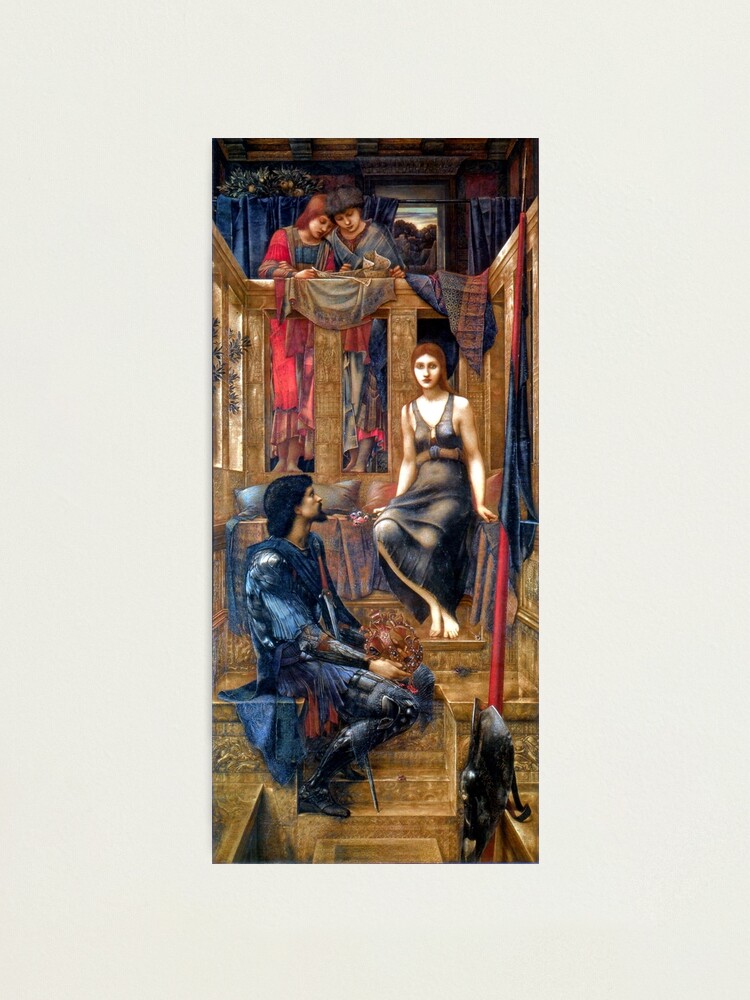 "King Cophetua and the Beggar Maid - Edward Burne-Jones" Photographic ...
