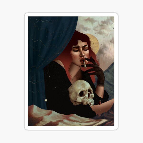 "Lilith" Sticker for Sale by FernandaMaya | Redbubble