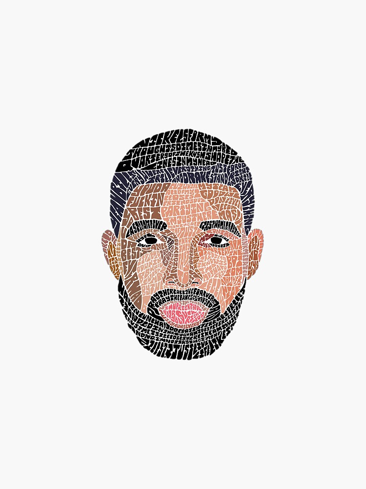 "Drake" Sticker by drewsandler | Redbubble