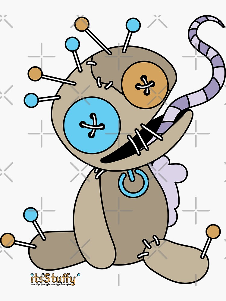 "Stuffy Silly Pose" Sticker for Sale by jheupvidinha | Redbubble