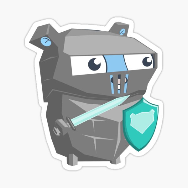 "The Go Gopher: Dark Knight" Sticker by hellkni9ht | Redbubble