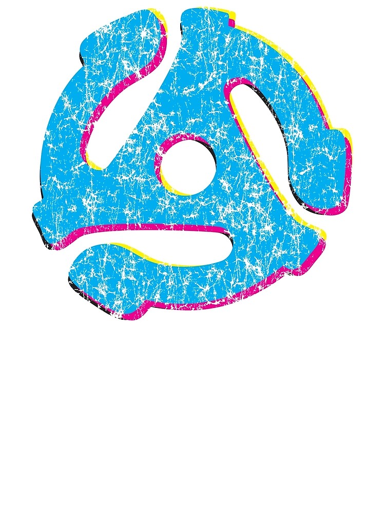 "45 Adapter CMYK" Photographic Print for Sale by smashtransit | Redbubble