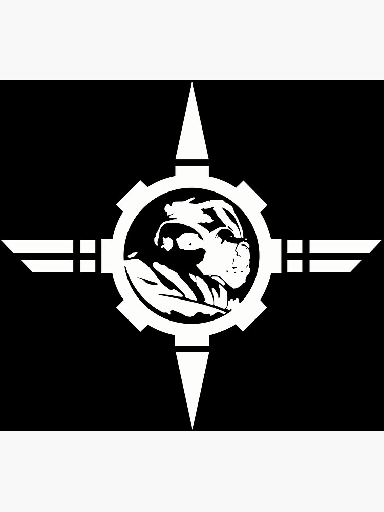 "White Funker Vogt logo" Art Print by Samsunch | Redbubble