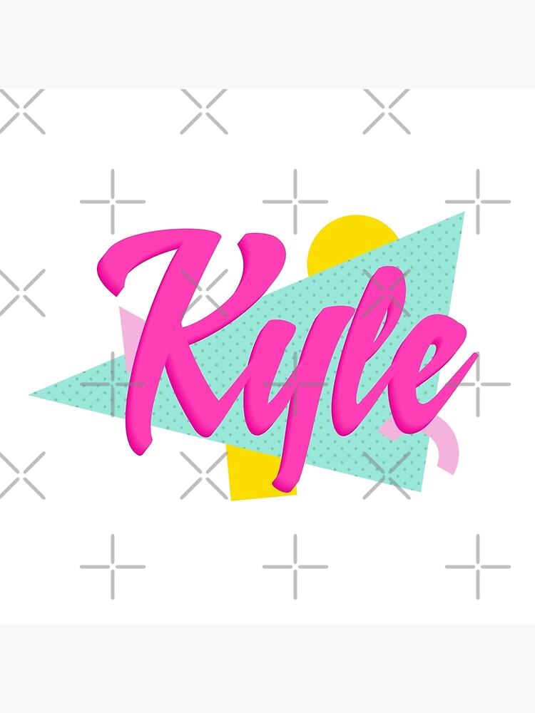 "KYLE 90s Retro Logo" Poster for Sale by lonily | Redbubble