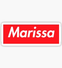 Marissa Name Stickers | Redbubble