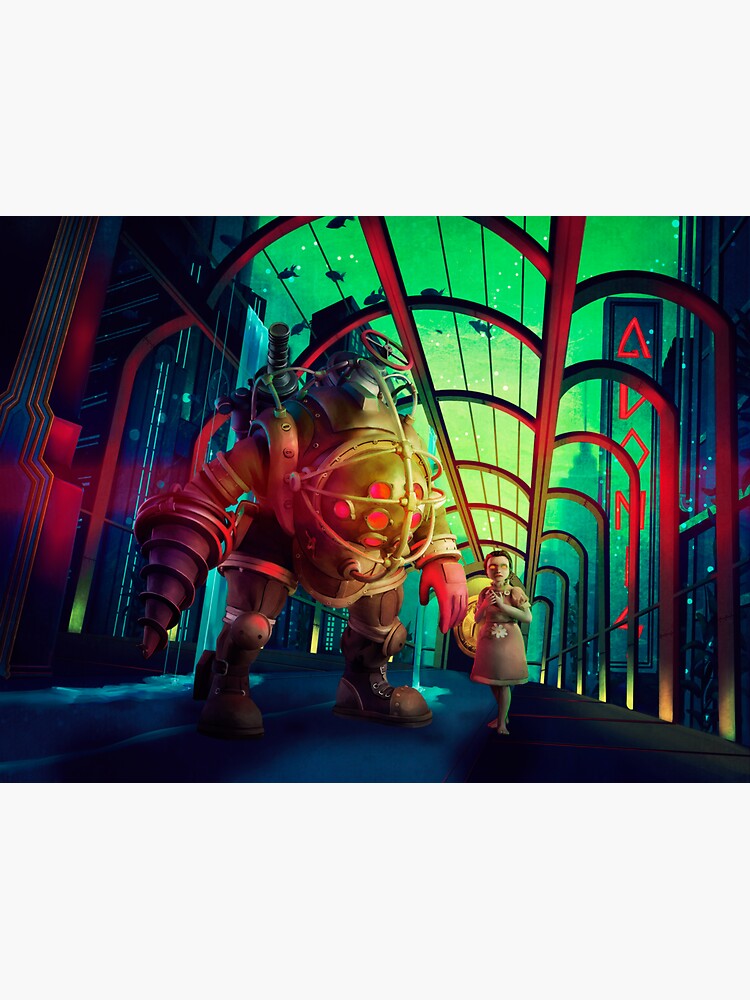 "Bioshock" Sticker for Sale by Rusembell | Redbubble