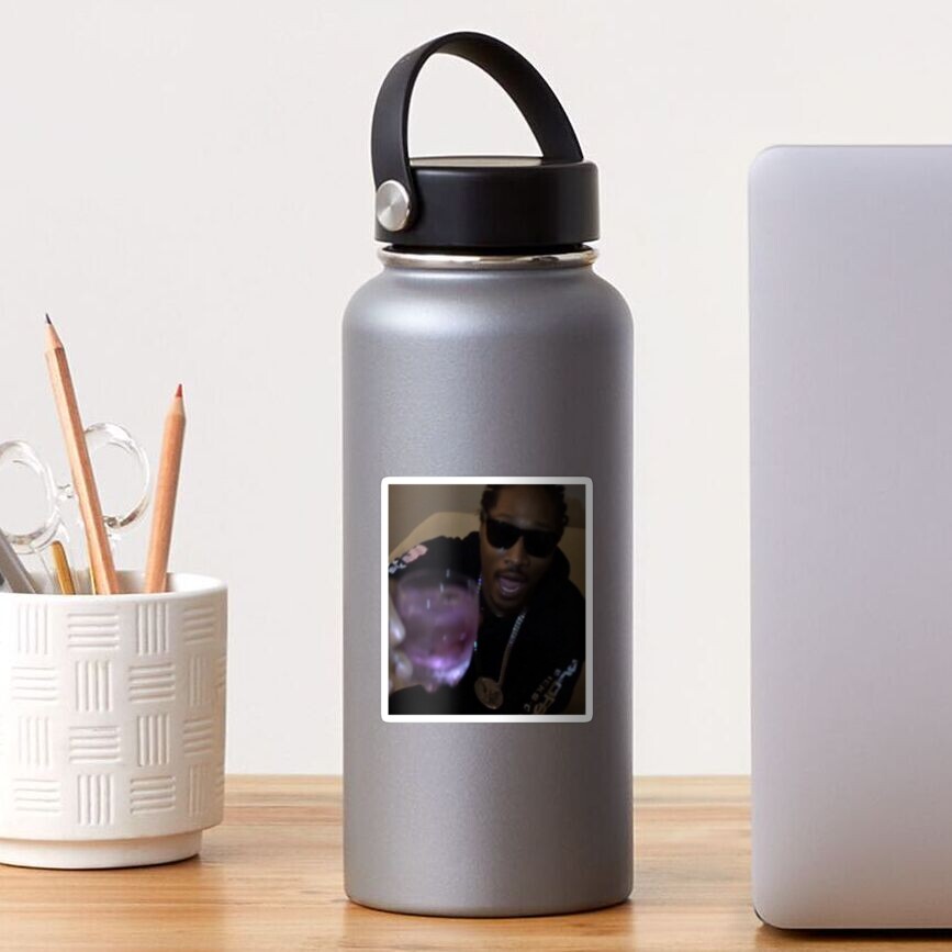 "Future Hendrix" Sticker for Sale by hoodrichdad | Redbubble