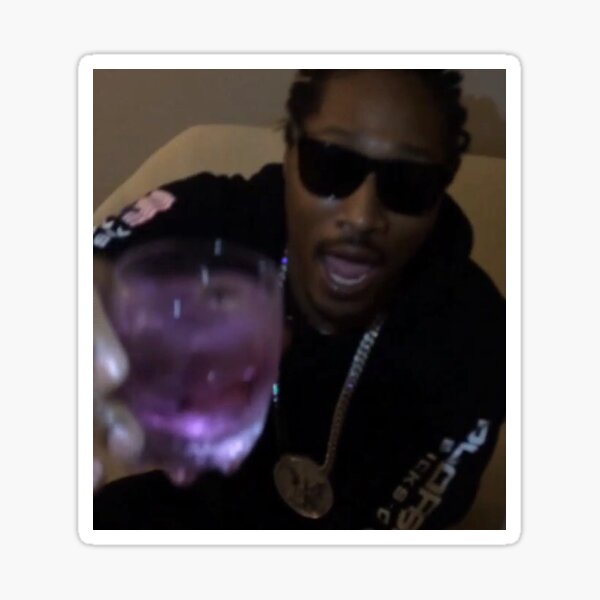 "Future Hendrix" Sticker for Sale by hoodrichdad | Redbubble