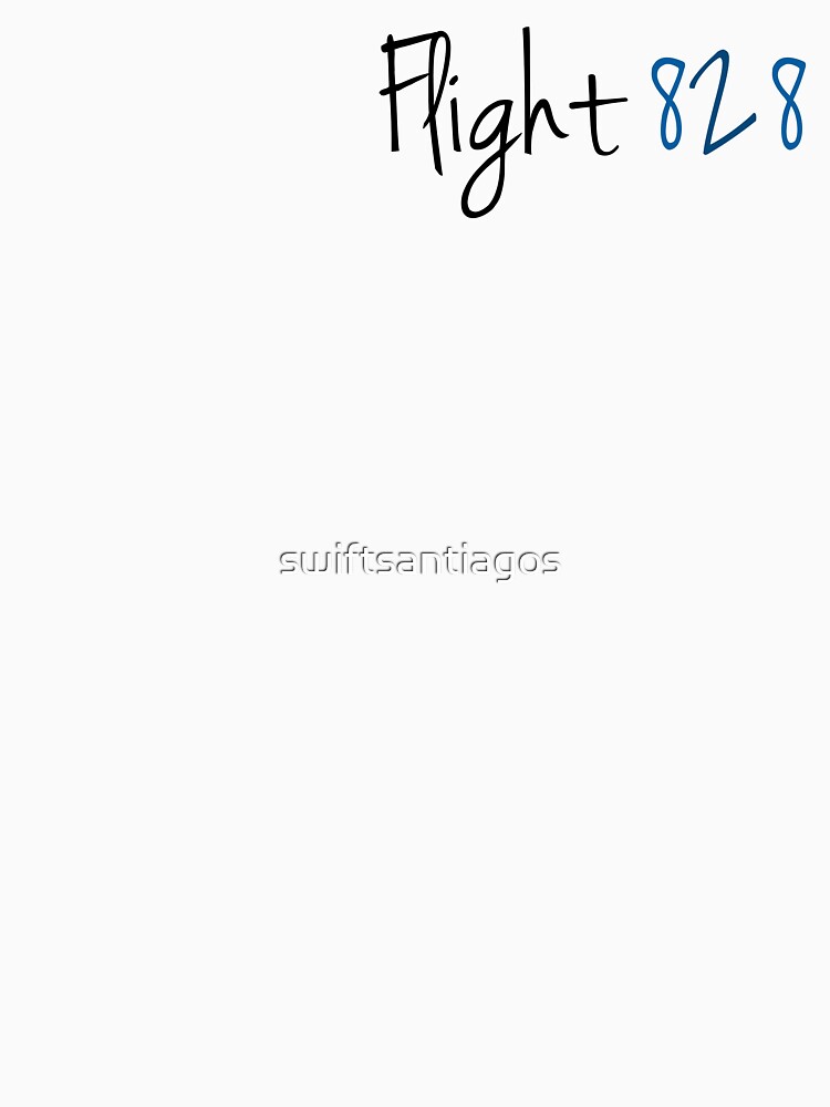"flight 828" T-shirt for Sale by swiftsantiagos | Redbubble | manifest ...