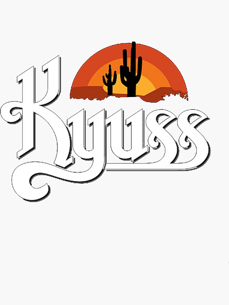 "Kyuss" Sticker for Sale by Henley | Redbubble