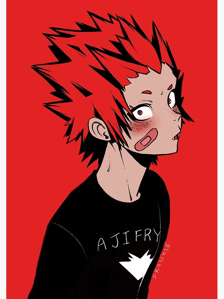 "Kirishima MHA" Poster by Tararosemacc | Redbubble