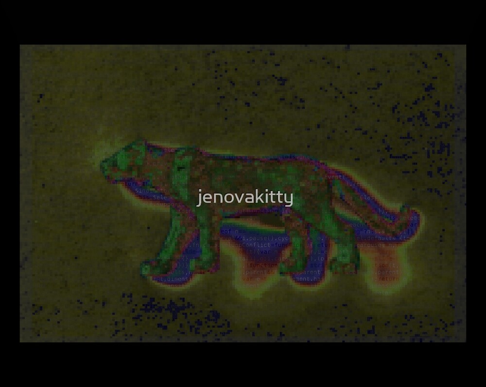 "The Future is a Jaguar" by jenovakitty | Redbubble