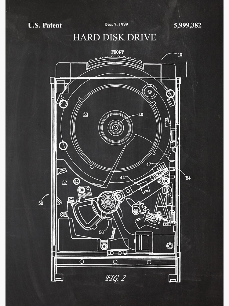 "Hard Disk Drive HDD" Sticker for Sale by Boniaski | Redbubble