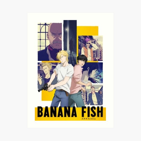 "BANANA FISH official poster cover design" Art Print for Sale by ...