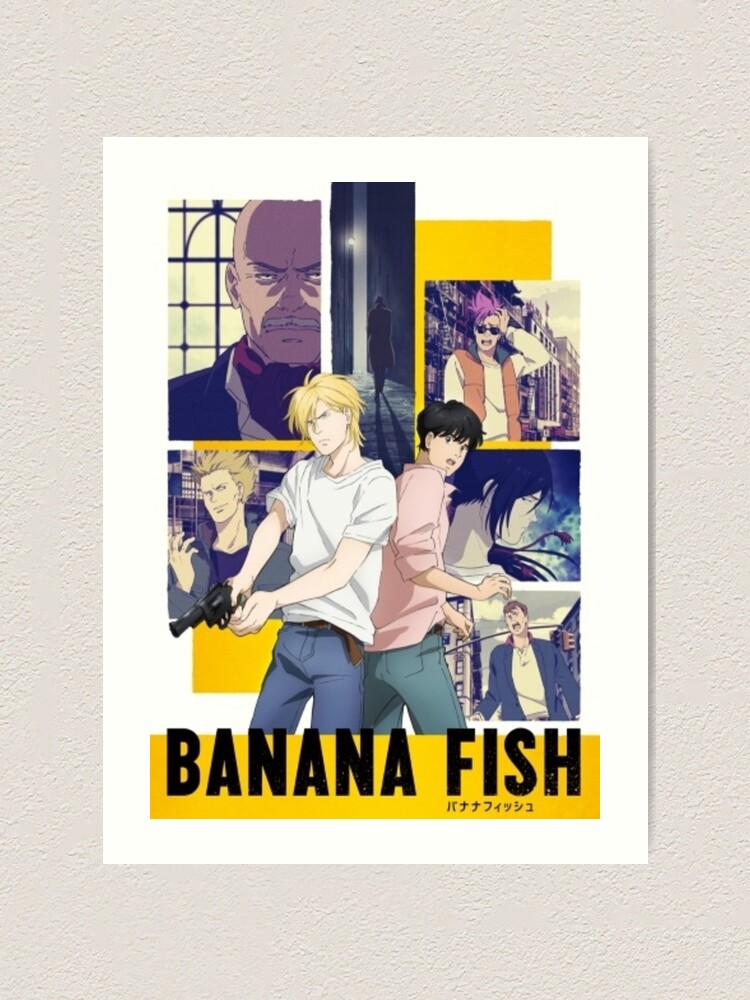 "BANANA FISH official poster cover design" Art Print for Sale by ...