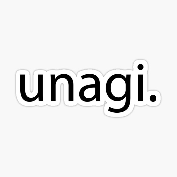 Unagi Stickers | Redbubble