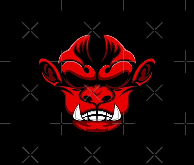 "Devil Monkey" by leen12 | Redbubble