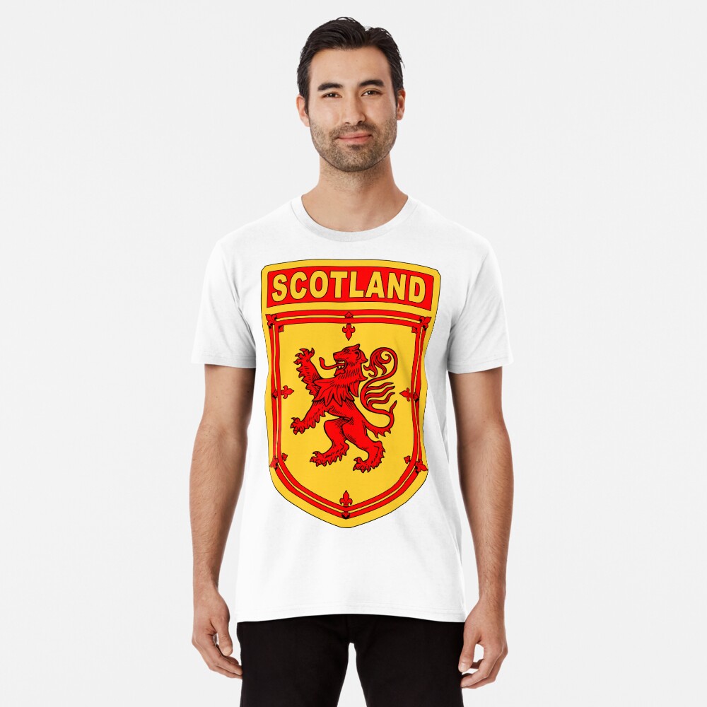 "SCOTLAND SHIELD " Sticker for Sale by sociographix | Redbubble
