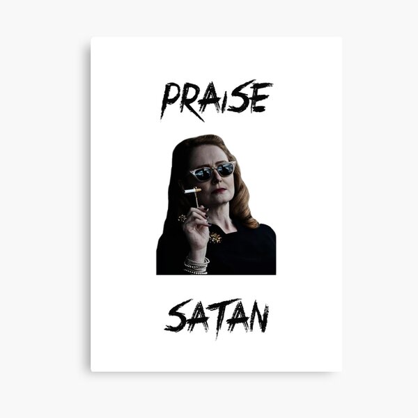 Praise Satan Wall Art | Redbubble