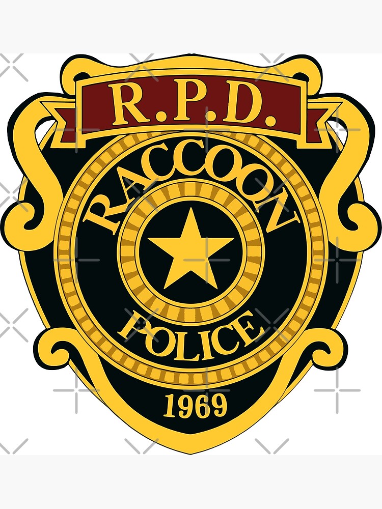 "Resident Evil RPD Remake Logo" Art Print for Sale by Mertens | Redbubble