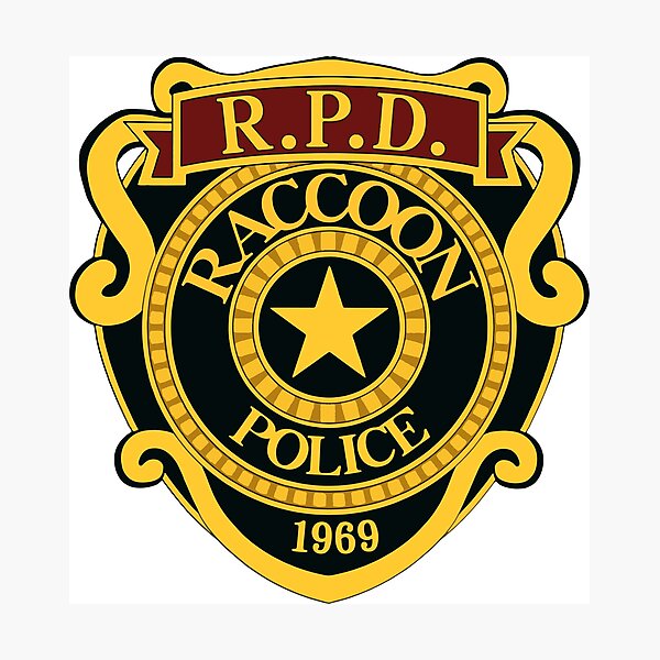 "Resident Evil RPD Remake Logo" Photographic Print for Sale by Mertens ...