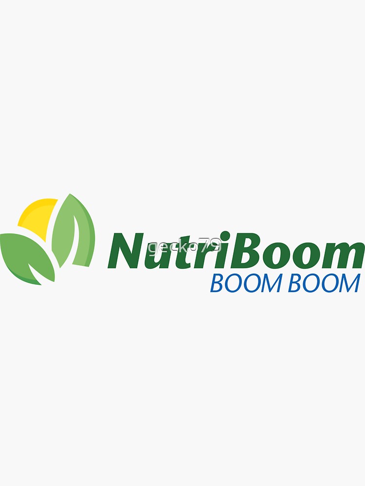 "Brooklyn Nine Nine - NutriBoom" Sticker for Sale by gecko79 | Redbubble