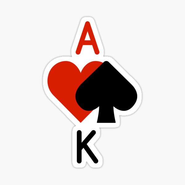 "poker" Sticker for Sale by Jimhanes | Redbubble