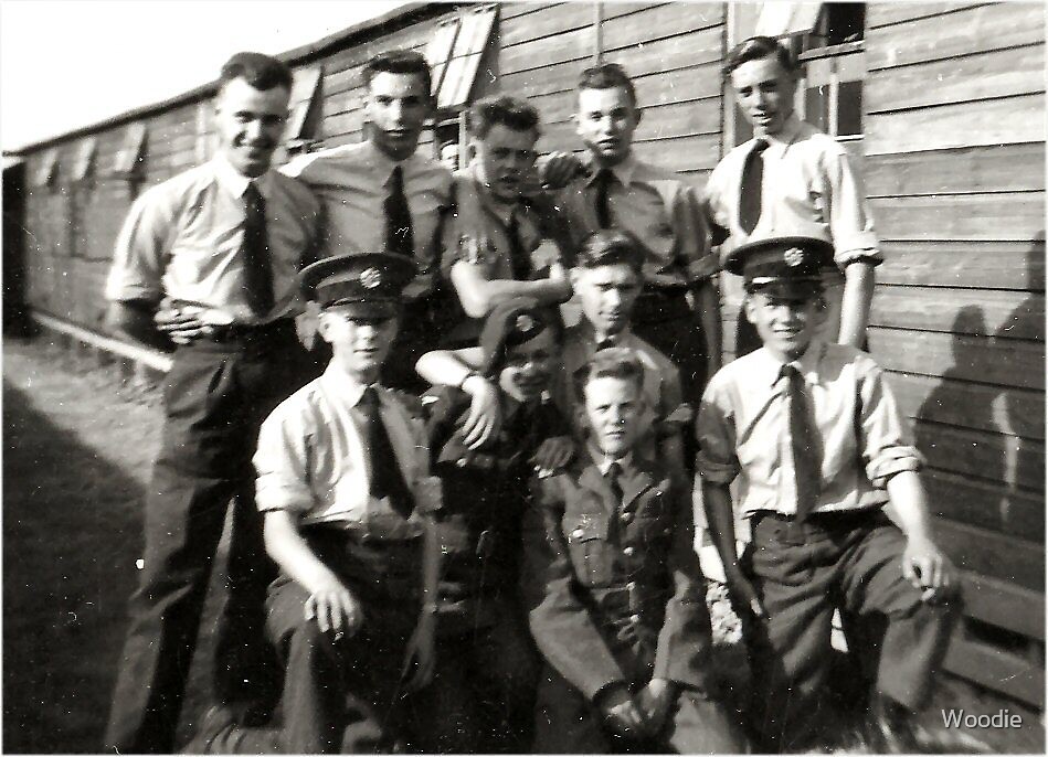 "1952 RAF Yatesbury, Wiltshire" by Woodie | Redbubble