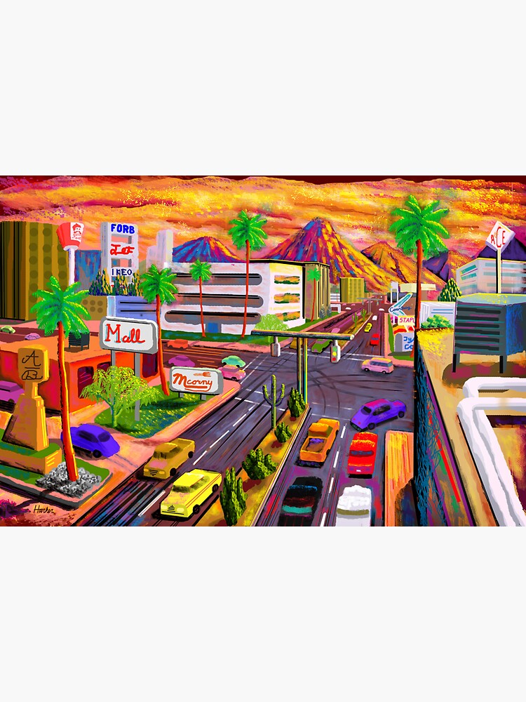 "Camelback Road" Sticker for Sale by charker | Redbubble