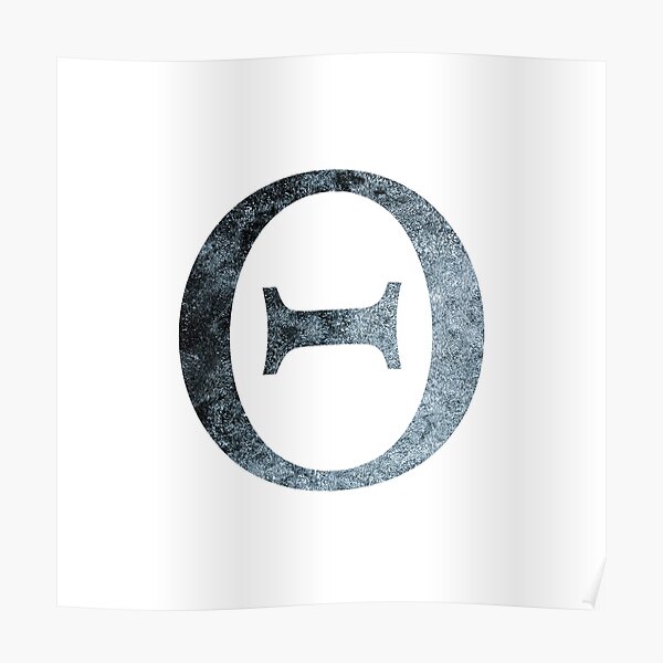 "Theta" Poster by LazyFace | Redbubble