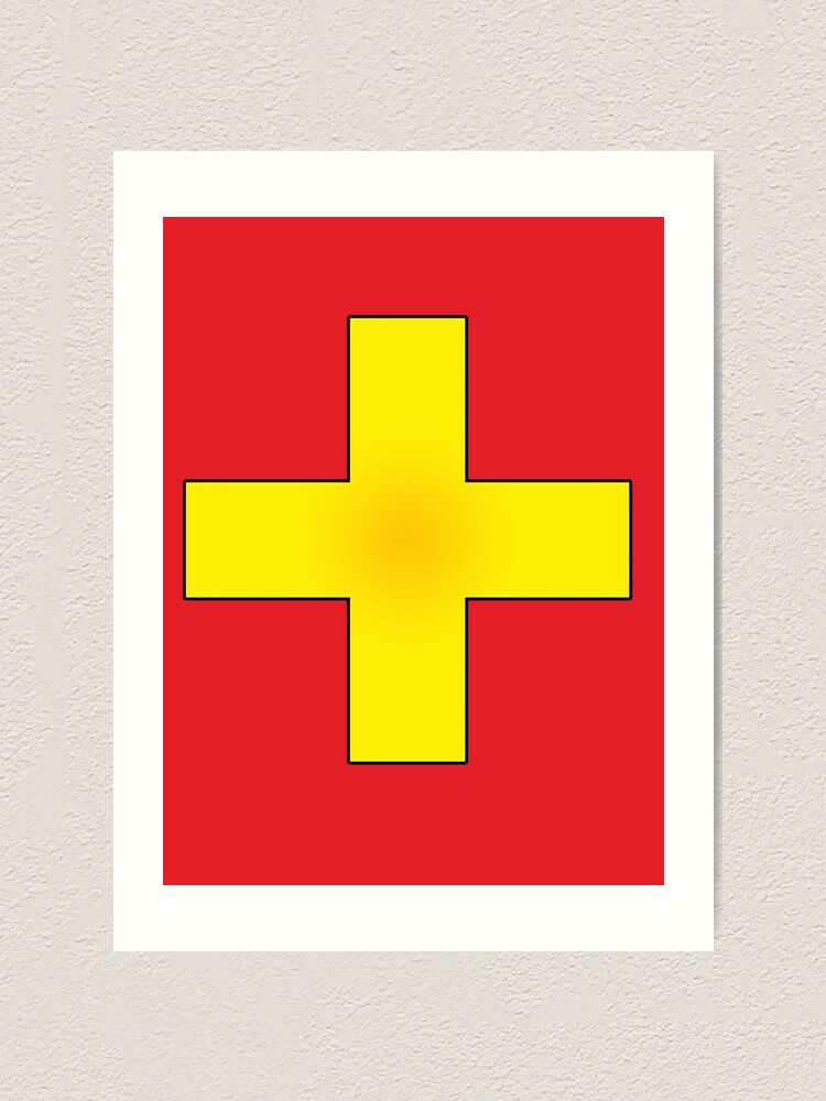 "The Cardinal's Guard Logo" Art Print by thetavernknight | Redbubble
