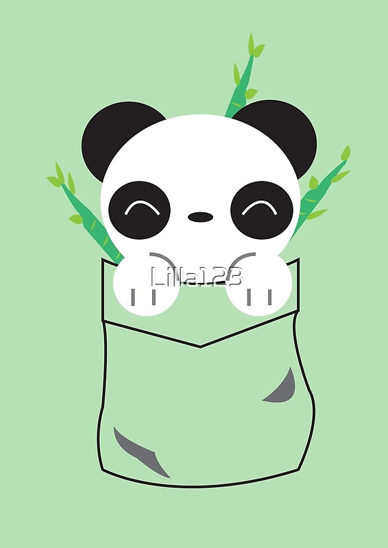 "Pocket Panda" by Lilla123 | Redbubble