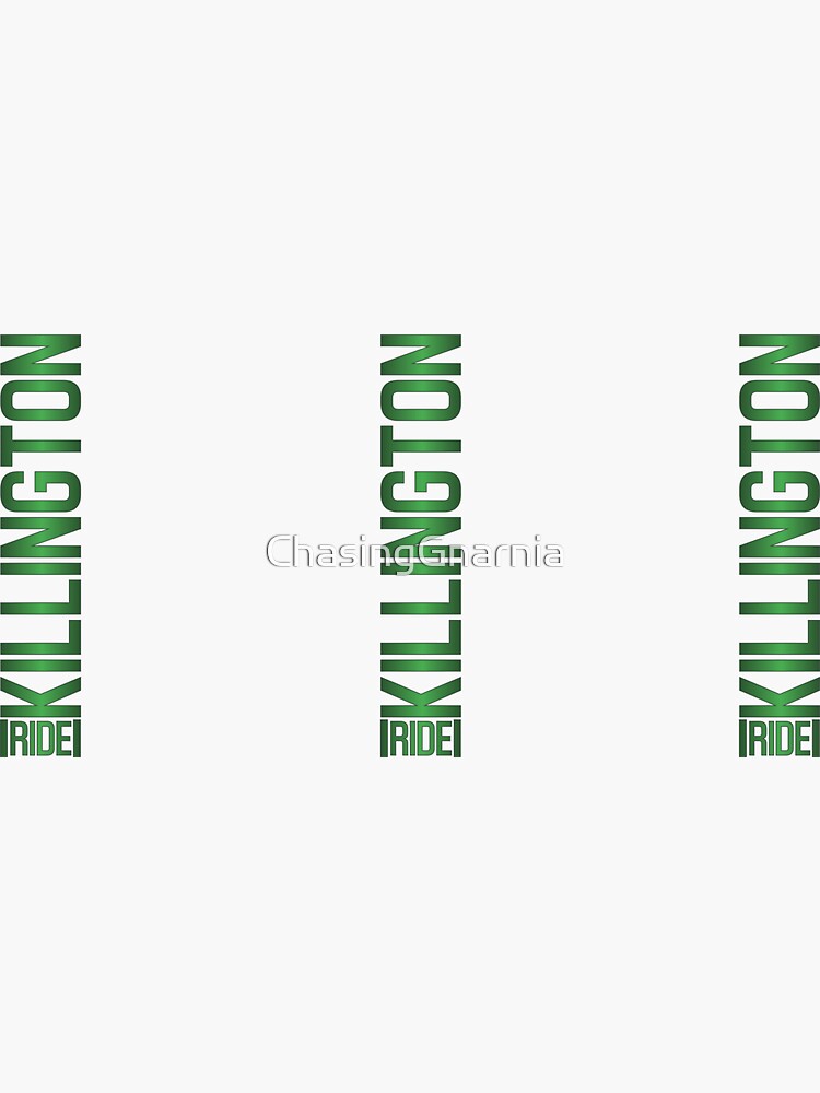 "Ride Killington" Sticker by ChasingGnarnia | Redbubble