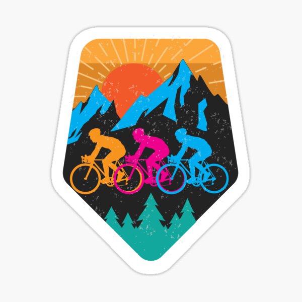 "Mountains bike mountain bike" Sticker for Sale by 1681830934131 ...
