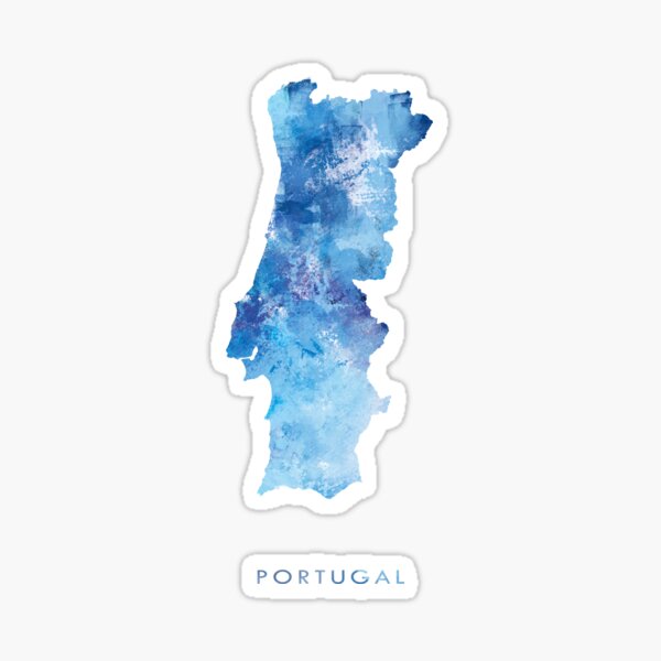 "Portugal" Sticker for Sale by MonnPrint | Redbubble