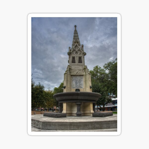 "Memorial Fountain" Sticker for Sale by urbanfragments | Redbubble