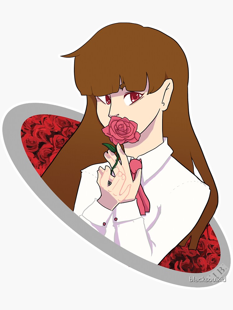 "Ib - Ib" Sticker by blacksoulkid | Redbubble