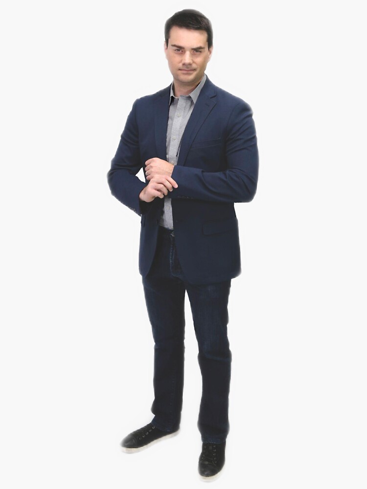 "Ben Shapiro Full Body " Sticker for Sale by JamesQuentin | Redbubble