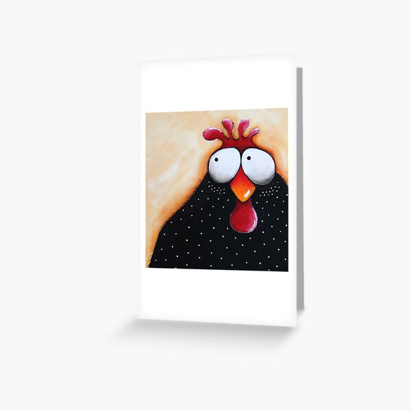 Chicken Greeting Cards | Redbubble