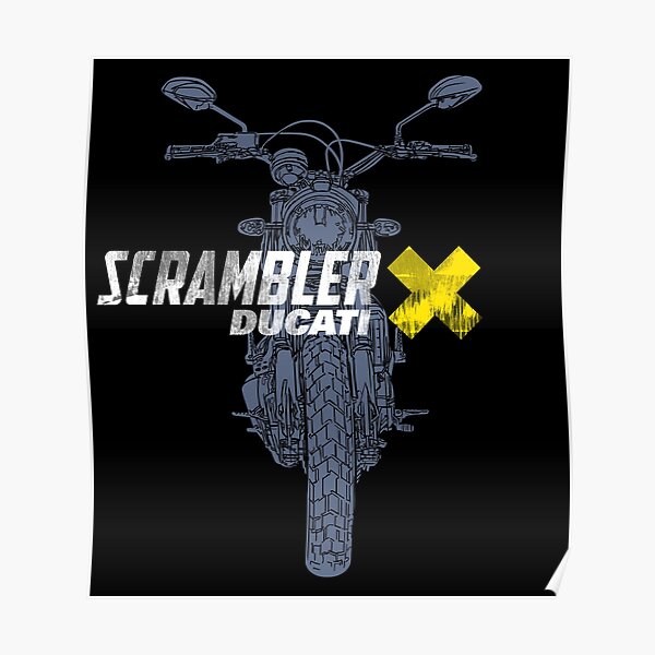 "Scrambler" Poster for Sale by Tobias1969 | Redbubble
