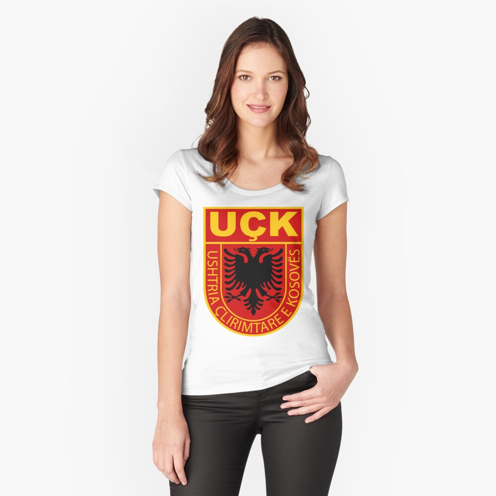 "Kosovar uqk uck army albanian t-shirt gift" Sticker by Shqipshirti ...