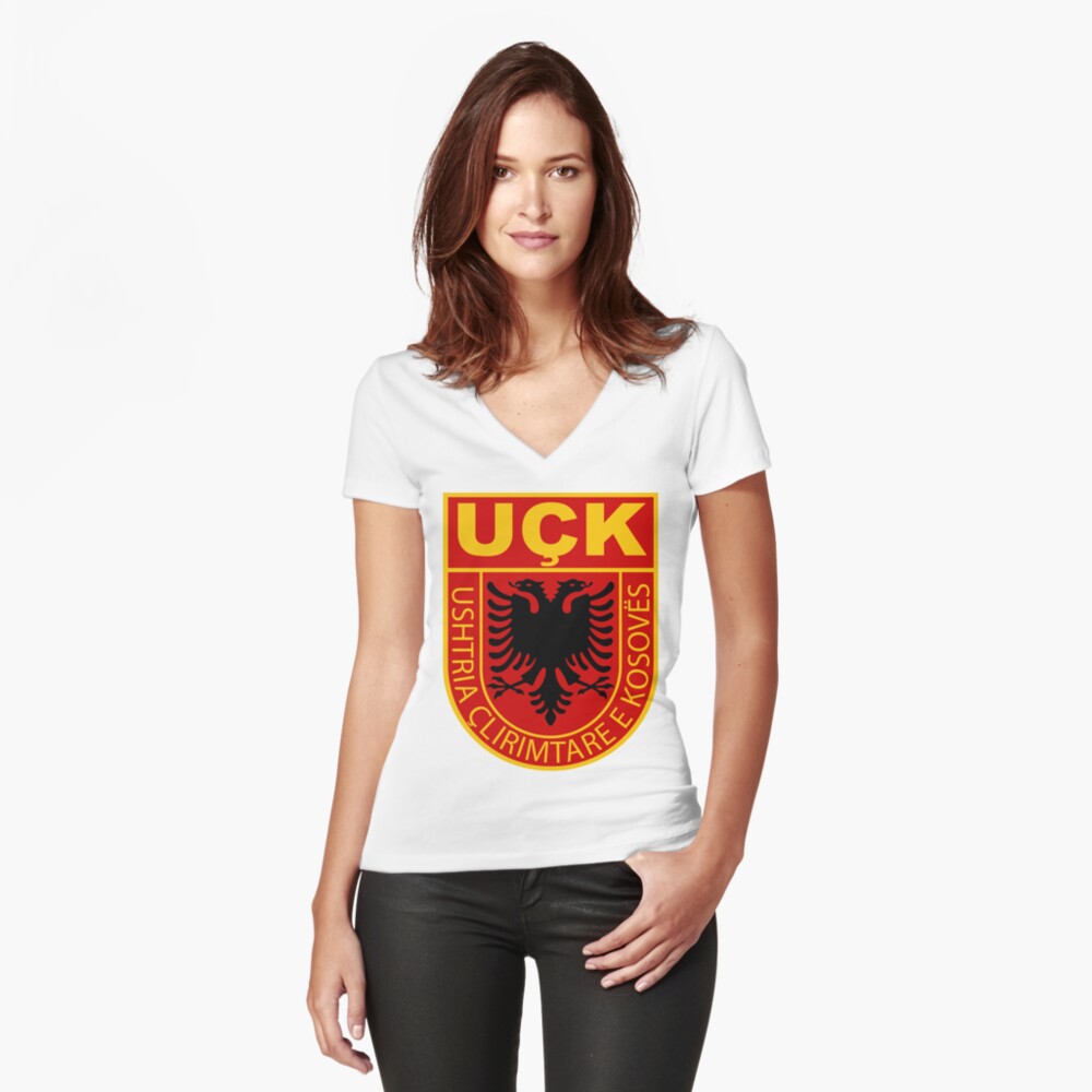 "Kosovar uqk uck army albanian t-shirt gift" Sticker by Shqipshirti ...