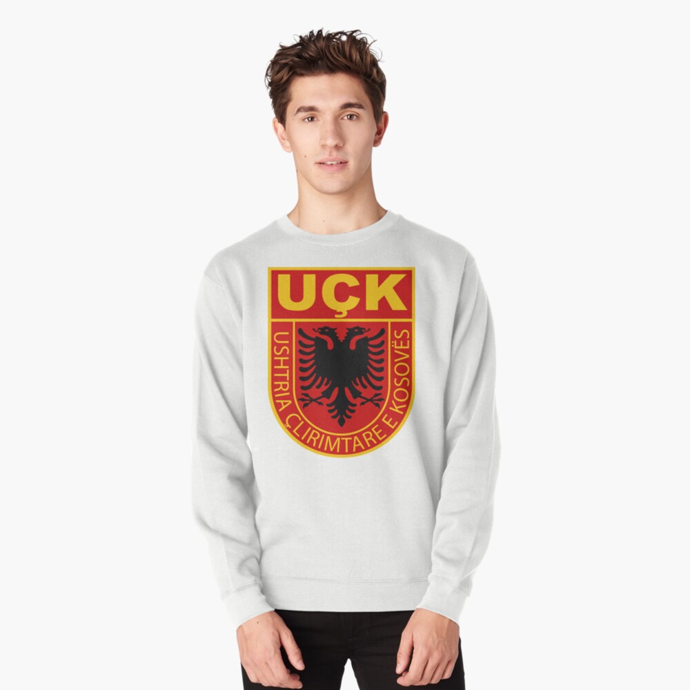 "Kosovar uqk uck army albanian t-shirt gift" Sticker by Shqipshirti ...