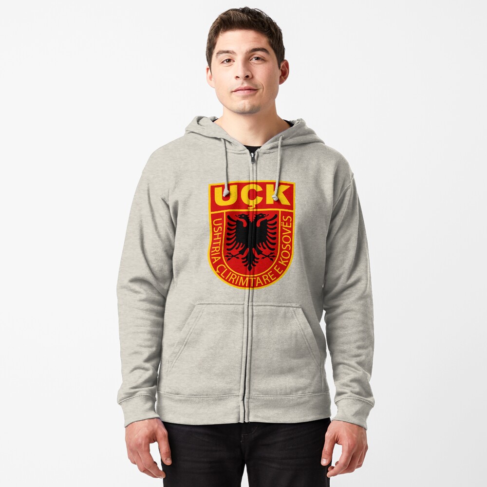 "Kosovar uqk uck army albanian t-shirt gift" Sticker by Shqipshirti ...