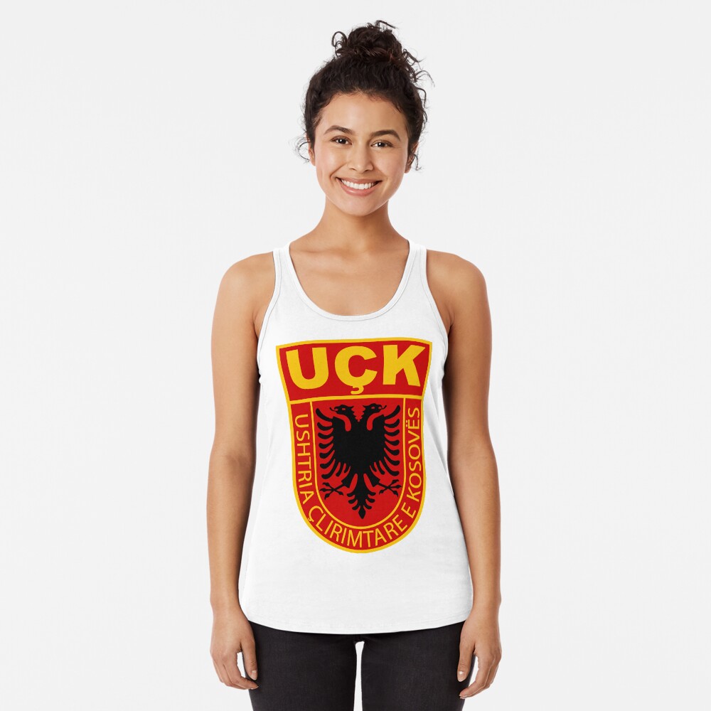 "Kosovar uqk uck army albanian t-shirt gift" Sticker by Shqipshirti ...