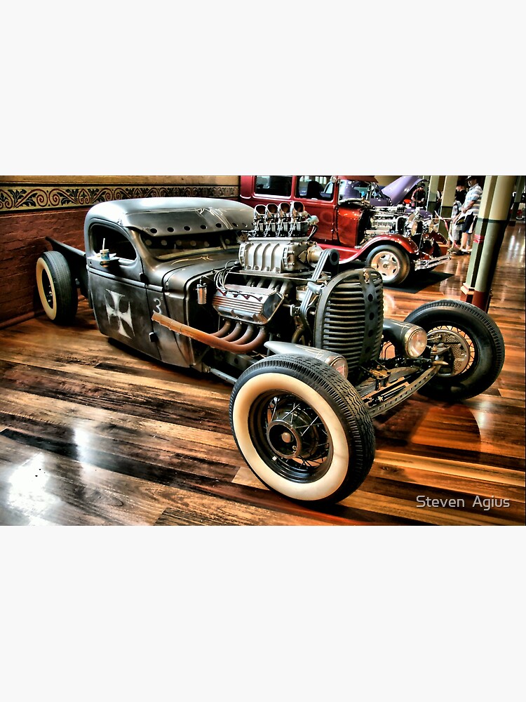 "Rat Rod" Art Print by Steven | Redbubble