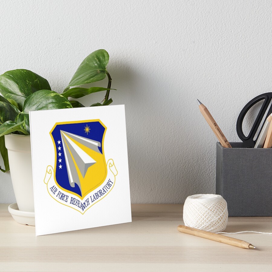 "Air Force Research Laboratory (AFRL) Crest" Art Board Print for Sale ...